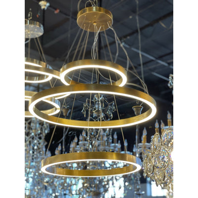 Ancillary 3-Ring LED Chandelier