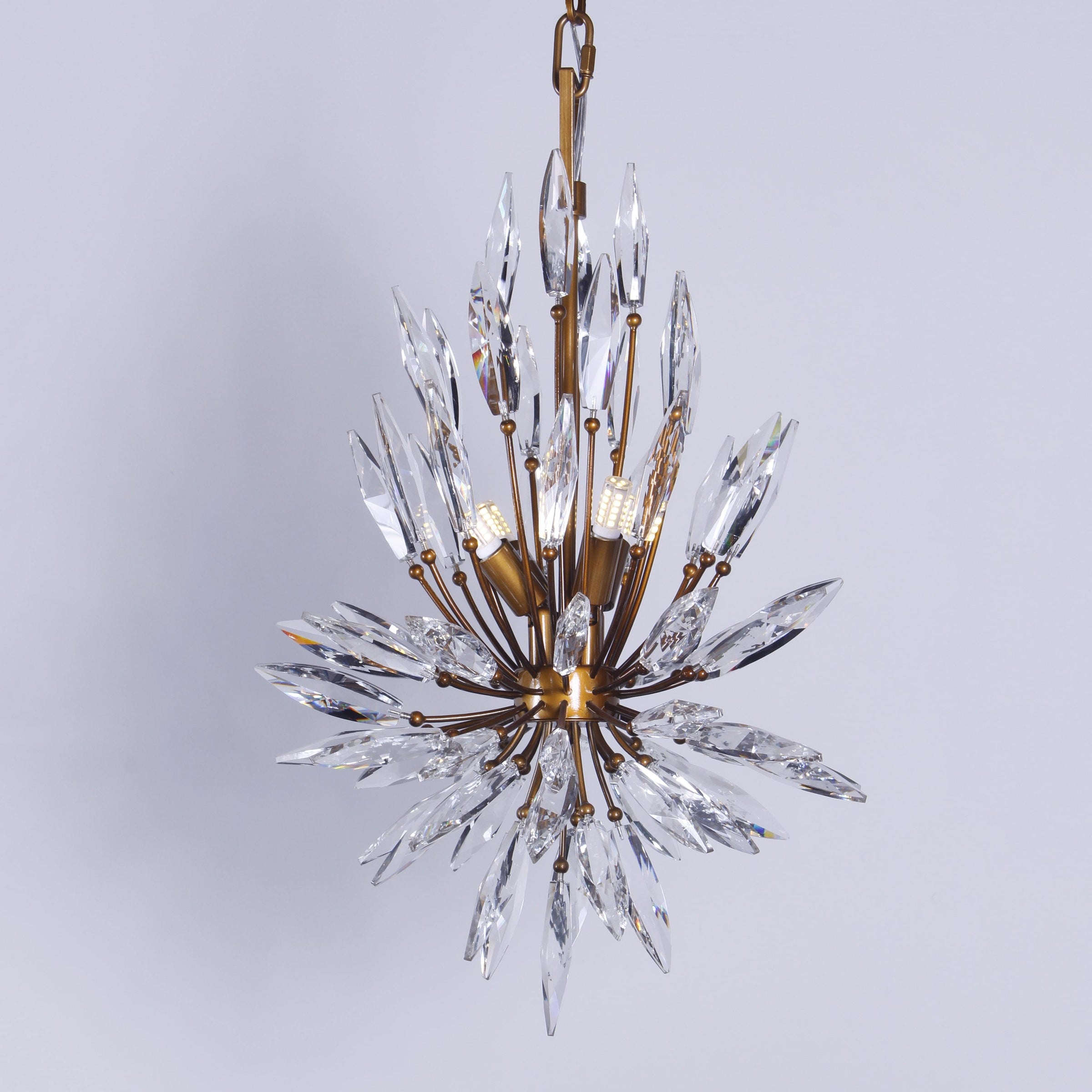 Lily Starburst Sputnik Crystal Pendant Light