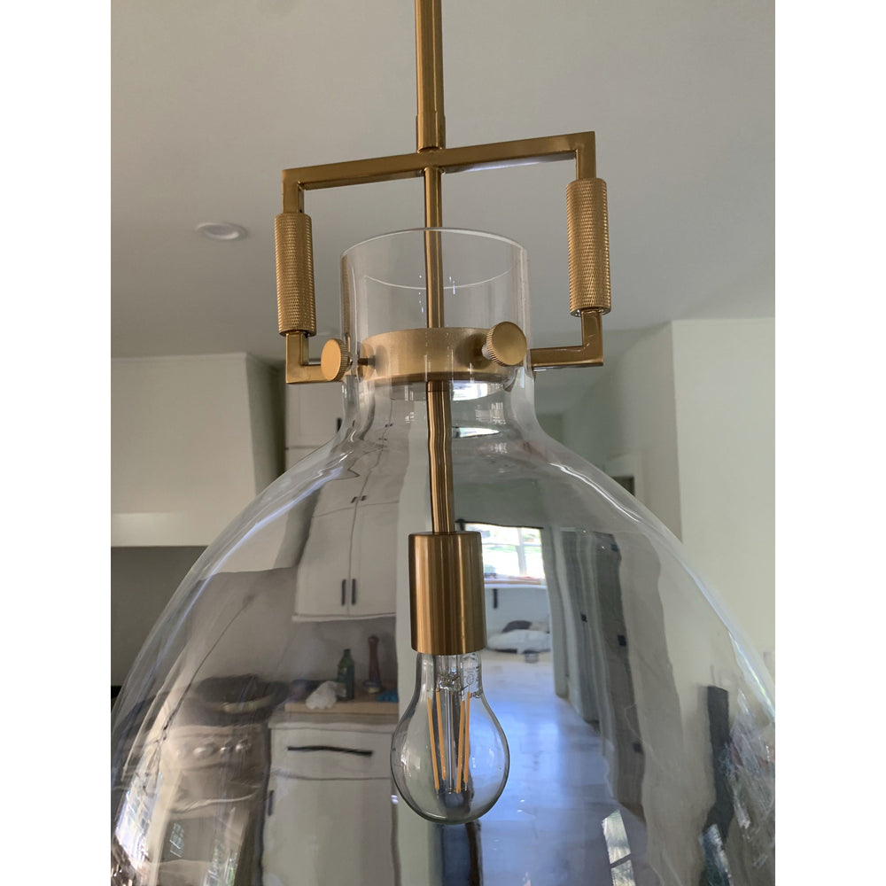 Module Cloche Glass Pendant Light