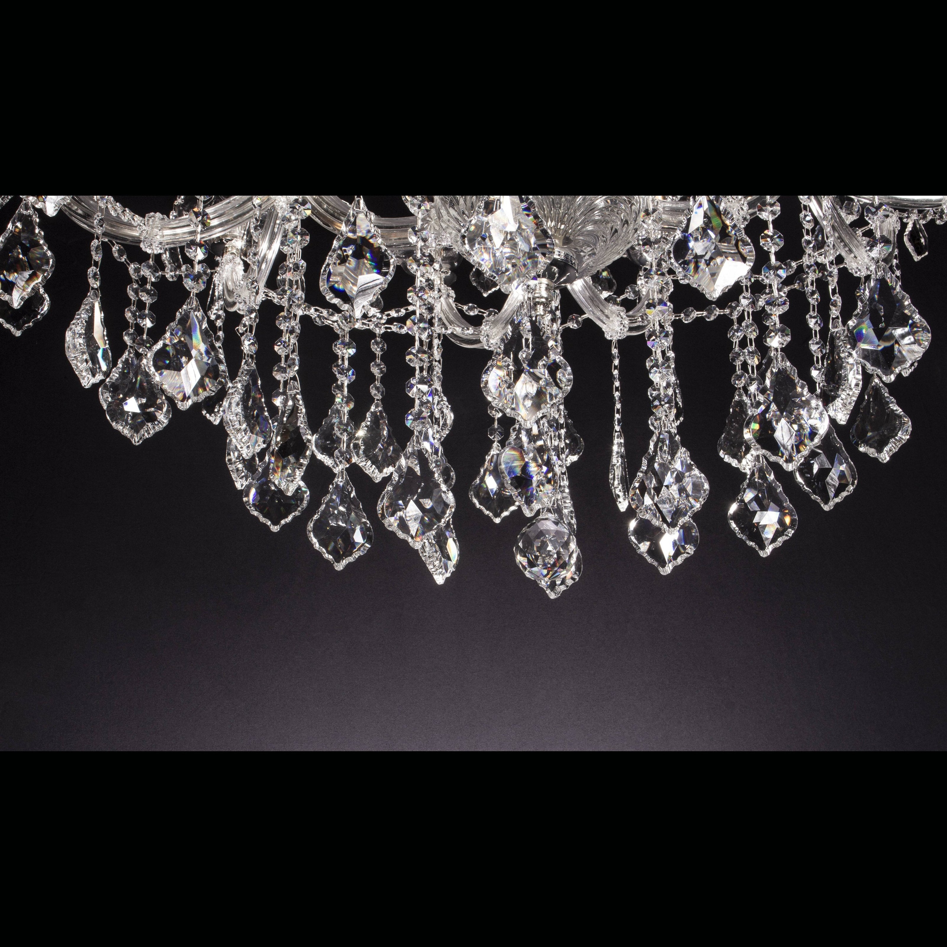Leyla Maria Theresa 55 Light Crystal Chandelier
